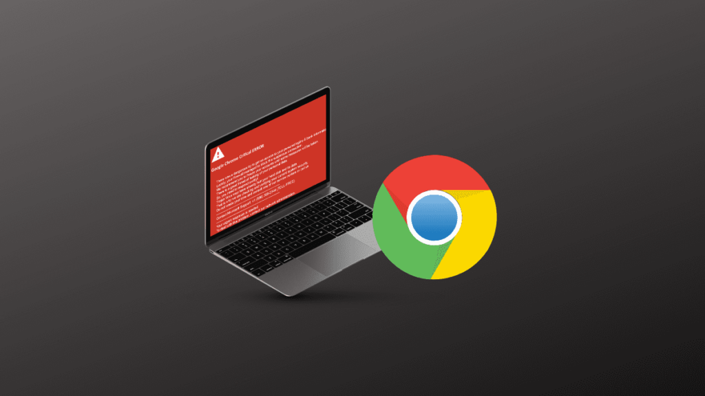 Fix Google Chrome Critical Error Red Screen Fix Google Chrome Critical Error Red Screen